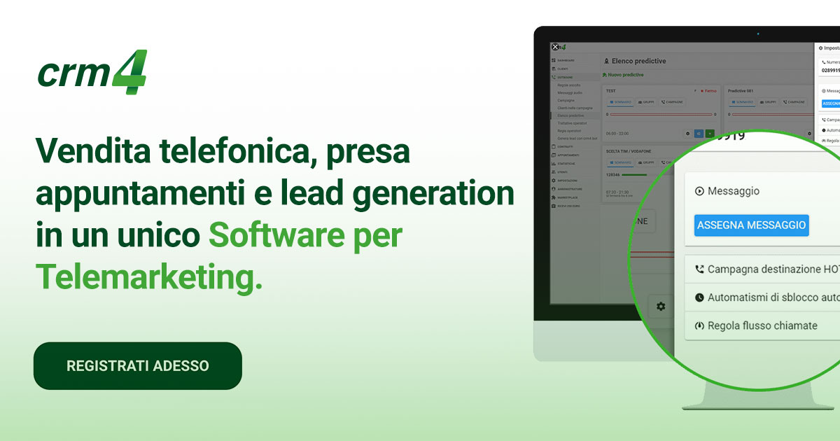 CRM4 - Software Call Center in Cloud - Pay per Use